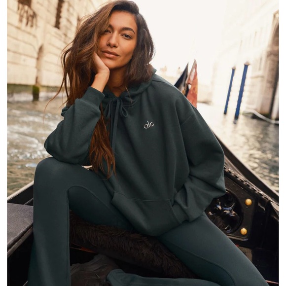 ALO Yoga | Other | Charcoal Green Alo Set | Poshmark